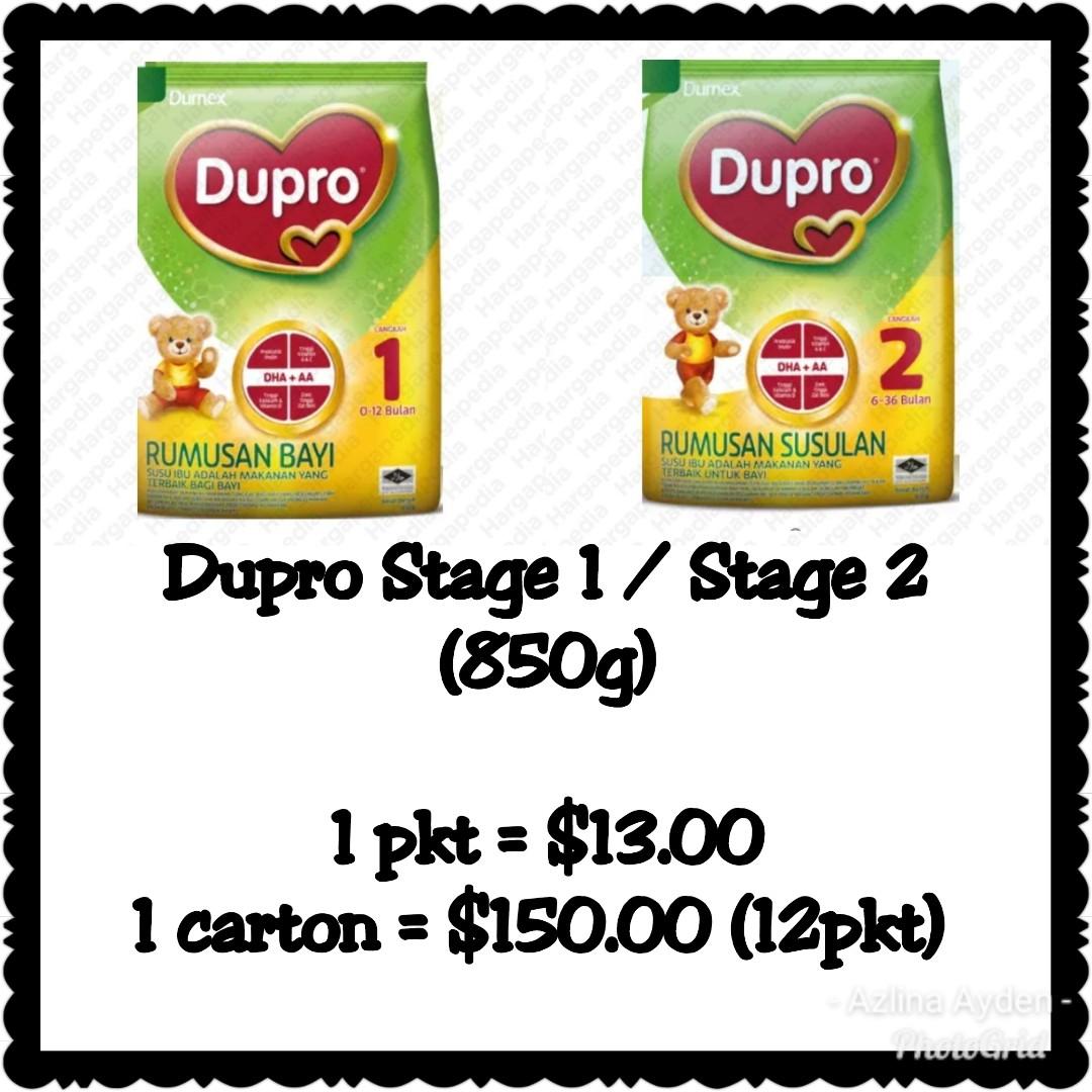 Dupro Stage 1 /2 (Malaysia), Babies & Kids, Nursing & Feeding ...
