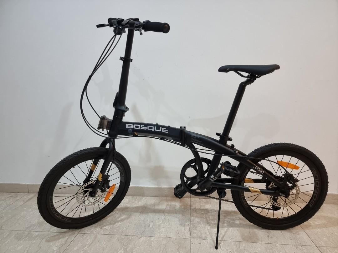 Element Folding Bike Ecosmo 8 Speed BOSQUE edition, Sports Equipment ...