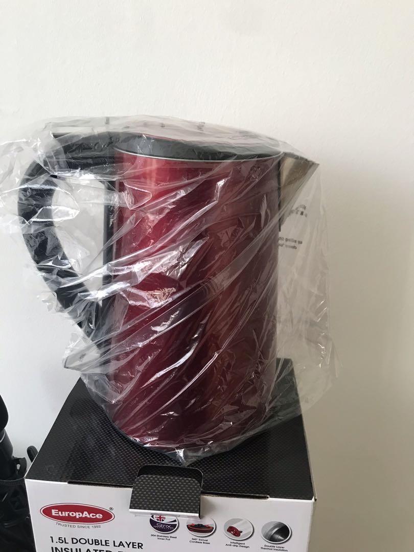 Europace 1.5 l electric kettle, TV & Home Appliances, Kitchen ...