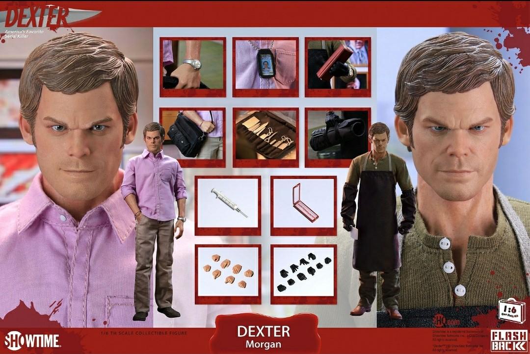 Flashback 1/6 Scale Dexter Morgan Collectible Action Figure, Hobbies ...