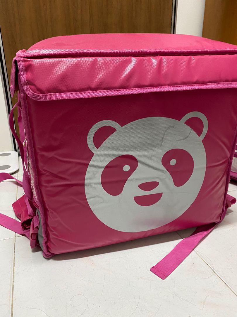 Foodpanda delivery bag, Motorcycles, Motorcycle Accessories on Carousell