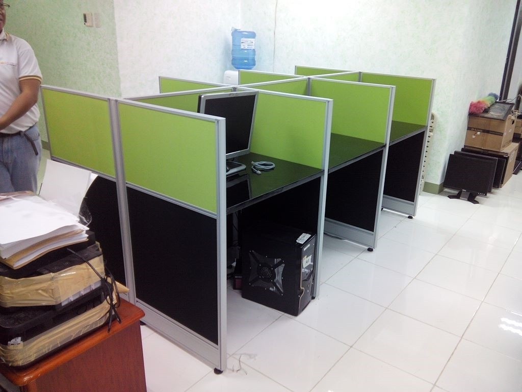 FREESTANDING WORKSTATION OFFICE PARTITIONS, Furniture & Home Living ...