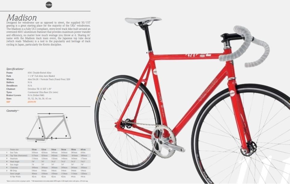 Genesis Madison, Sports Equipment, Bicycles & Parts, Bicycles on Carousell