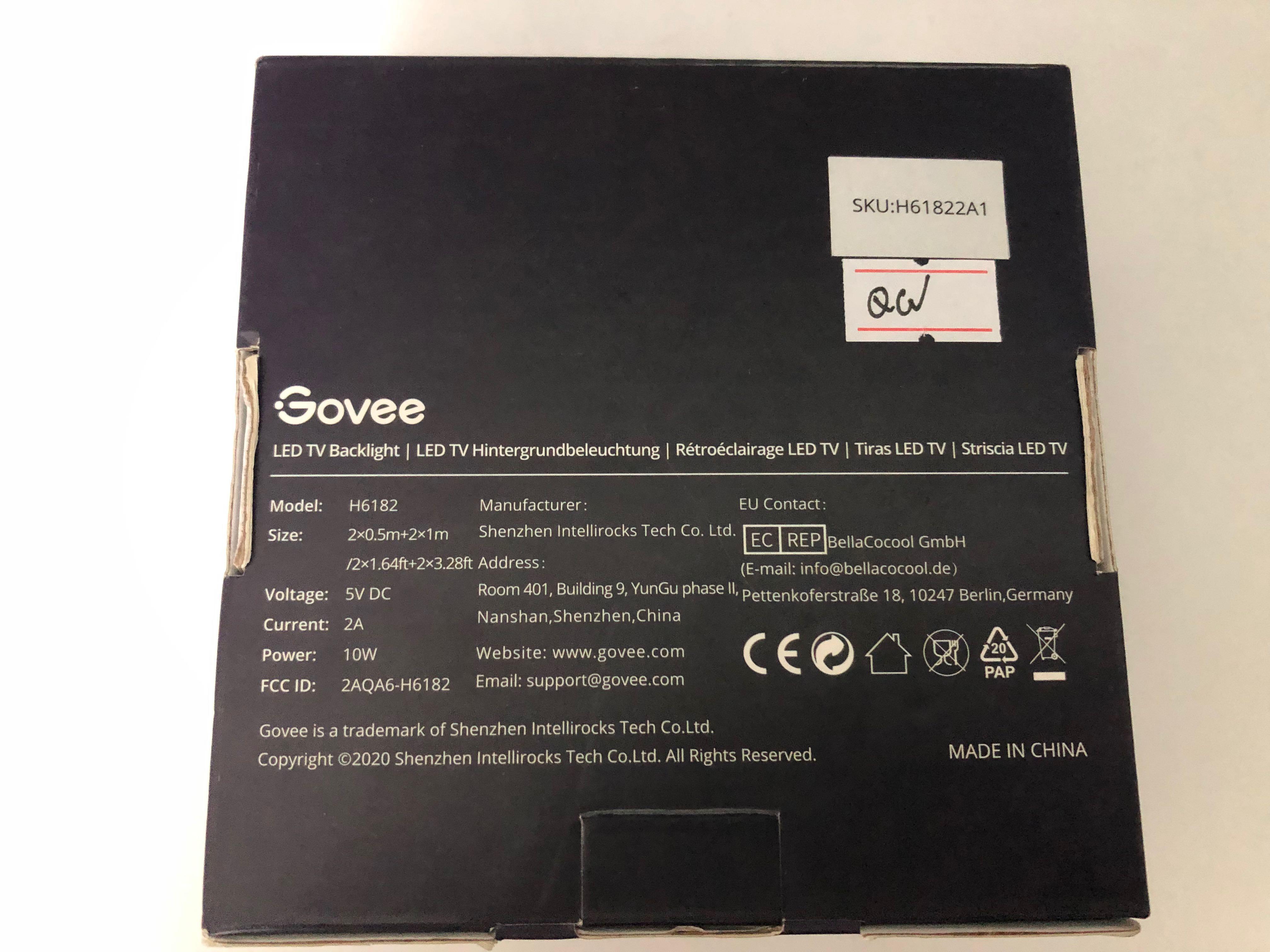 Goove Mulit coloured LED Strip Light (H6182) (3 meter), Furniture ...