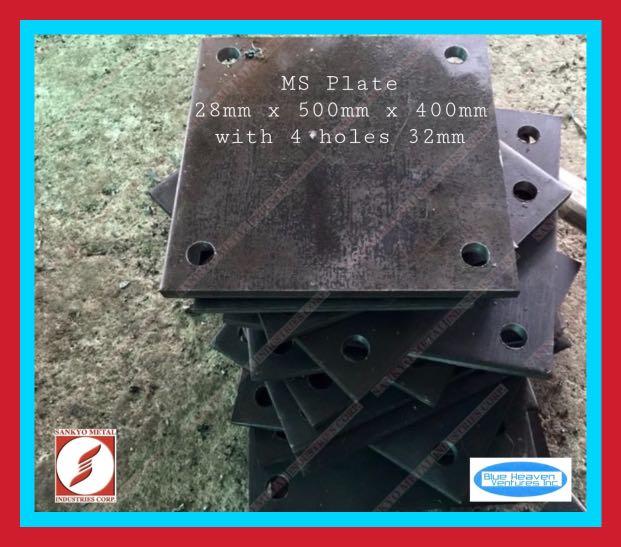 Gusset Plate and MS Plate A36, Commercial & Industrial, Construction ...