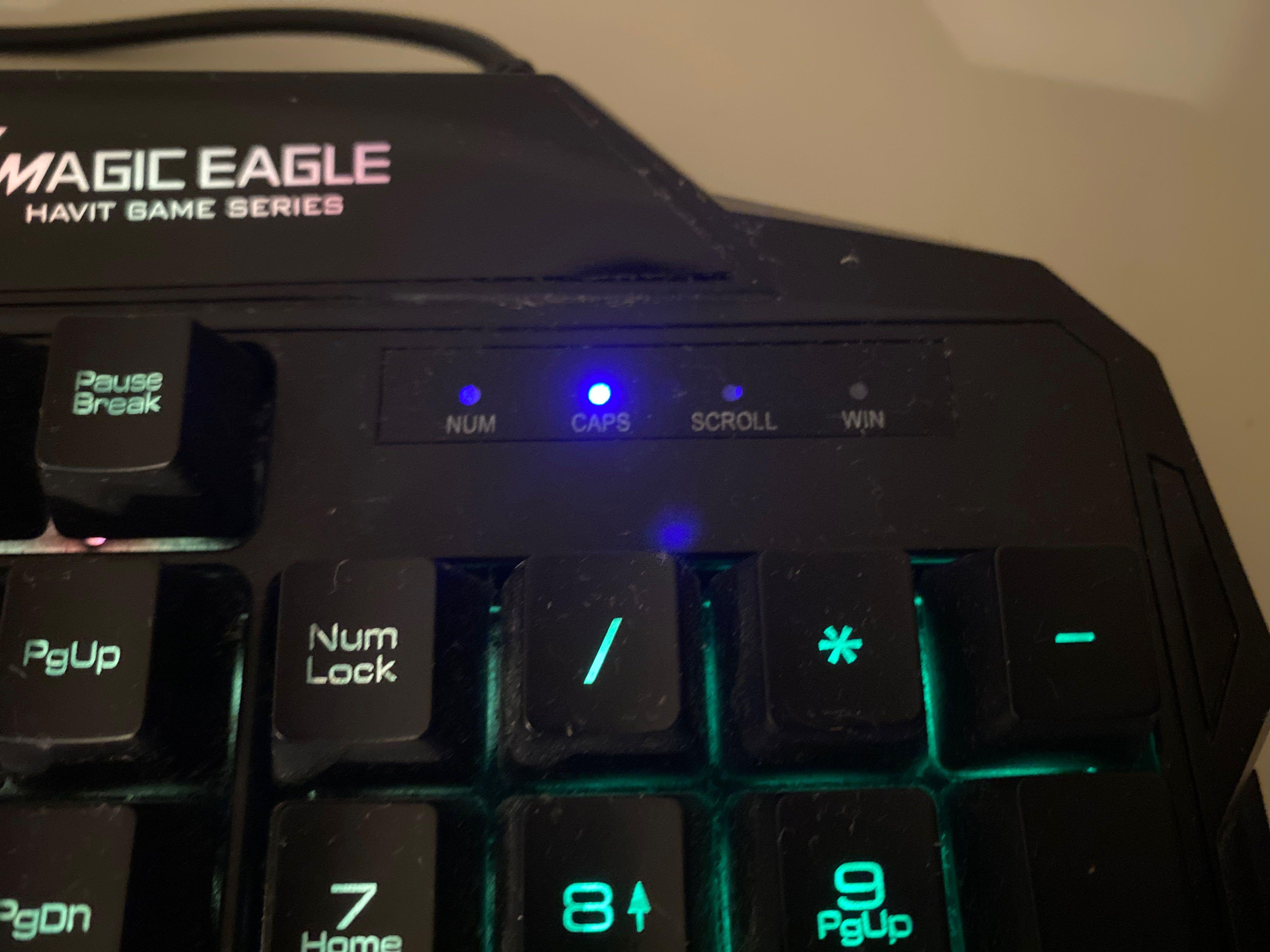 Havit Magic Eagle Gaming Keyboard, Computers & Tech, Parts ...
