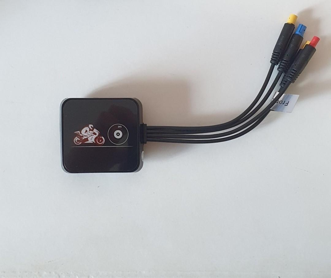 HD camera on Yamaha Aerox, Motorcycles, Motorcycle Accessories on Carousell