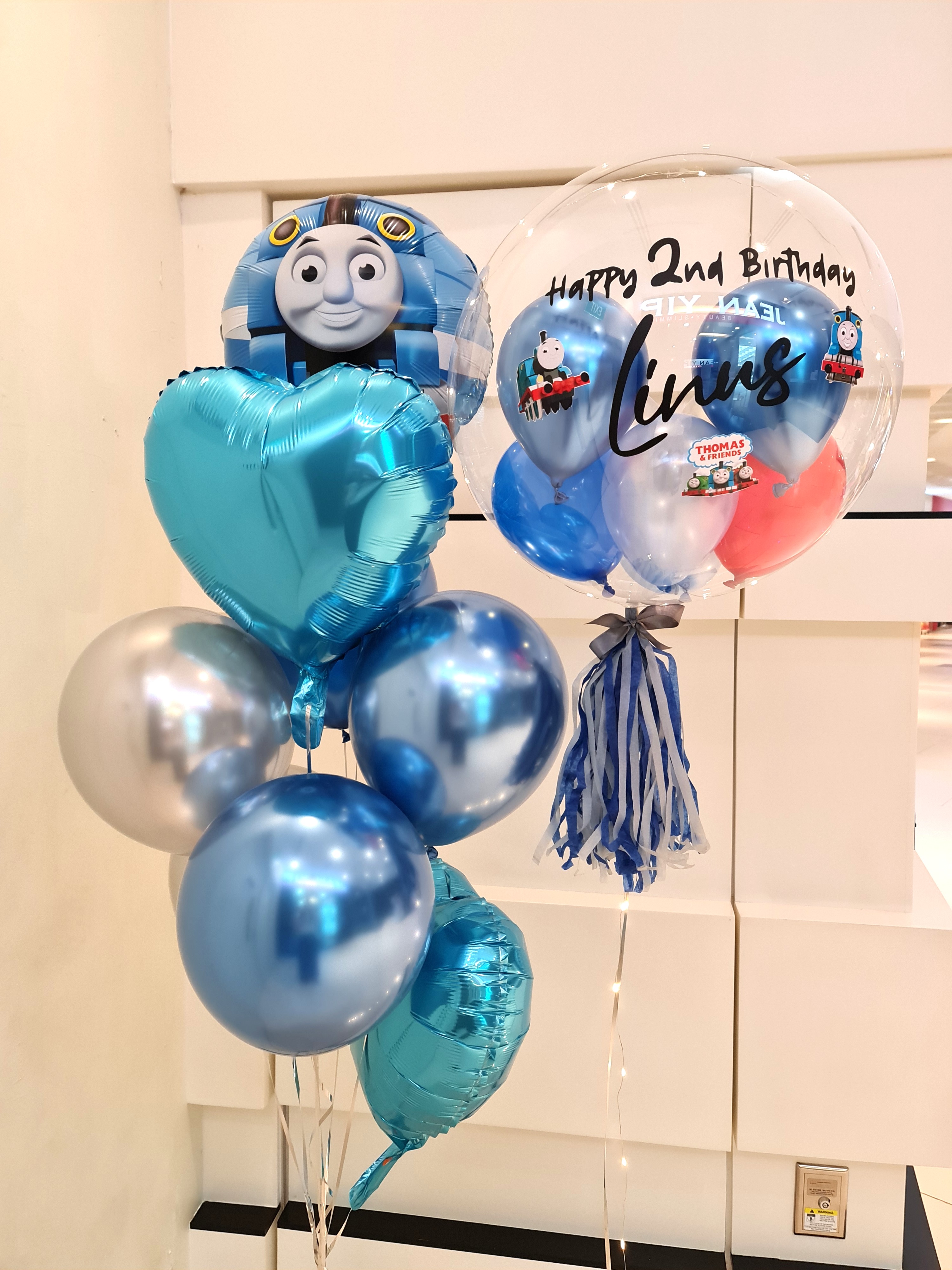 Helium balloons, Thomas balloons, birthday balloons, Hobbies & Toys ...