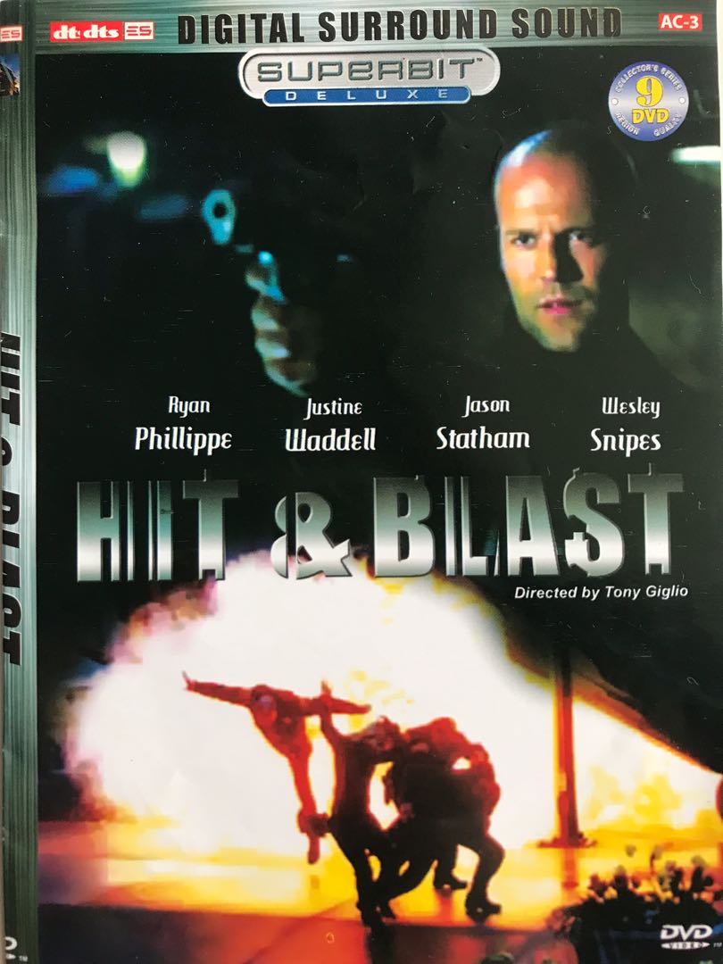Hit & Blast Dvd *Jason Statham, Hobbies & Toys, Music & Media, CDs ...