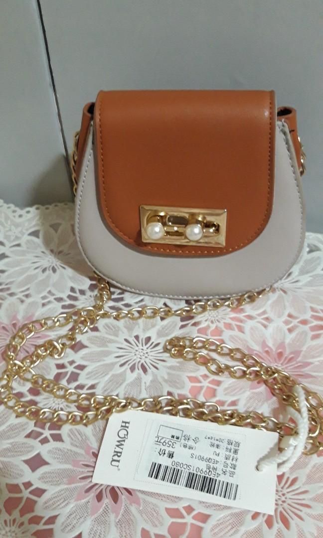 How R U cute chain sling bag, Women's Fashion, Bags & Wallets, Cross ...