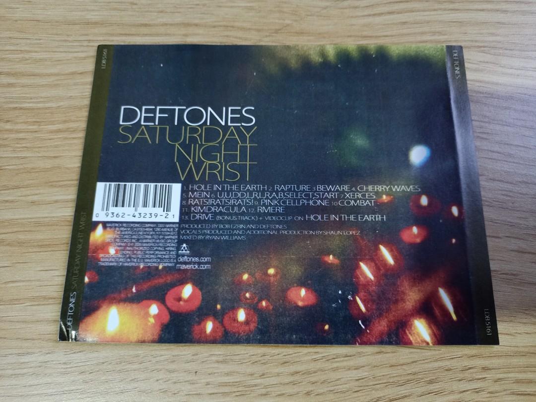 Inlay CD : Deftones ( saturday night wrist ), Hobbies & Toys, Music ...