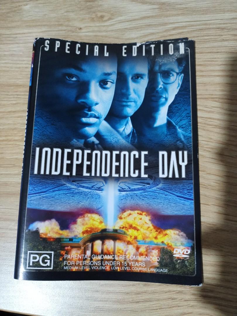 Inlay DVD : Independence Day, Hobbies & Toys, Music & Media, CDs & DVDs ...