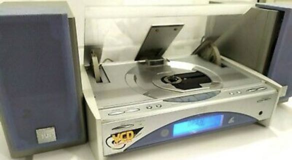 JVC Mini Stereo Radio/CD Player System VCD : Model CA-FSSD58V (Vanilla ...