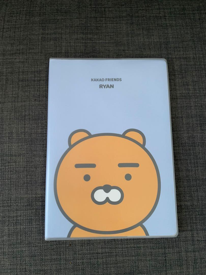 Kakao friends Ryan notebook B5 size writing pad stationery, Hobbies ...