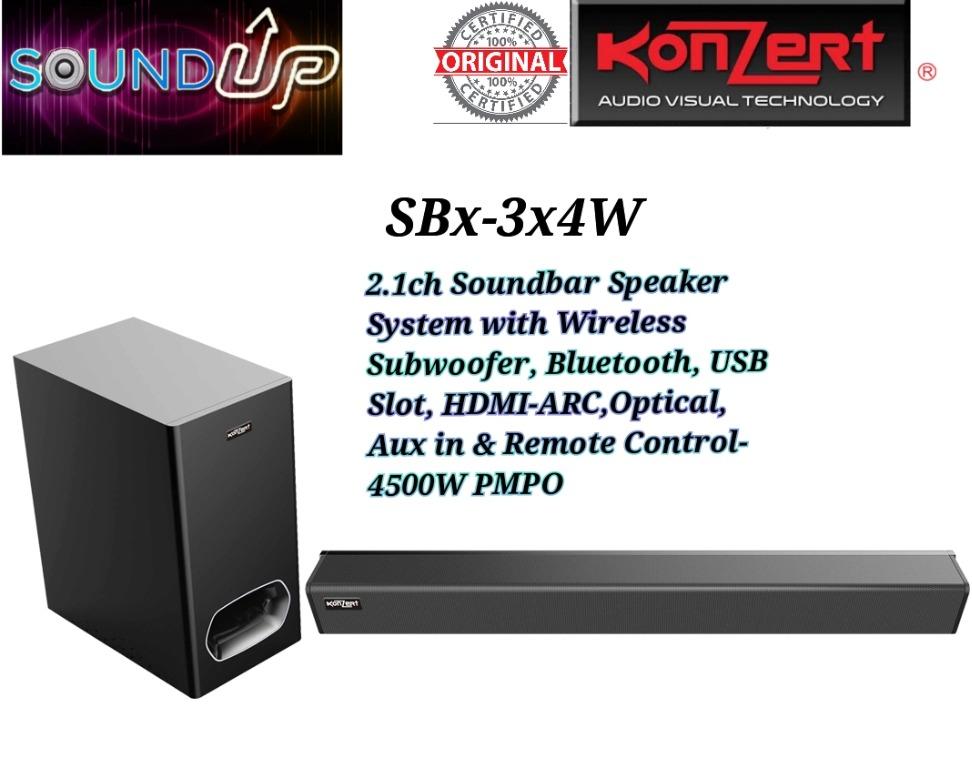 KONZERT SOUNDBAR SBX 3X4W, Audio, Soundbars, Speakers & Amplifiers on ...