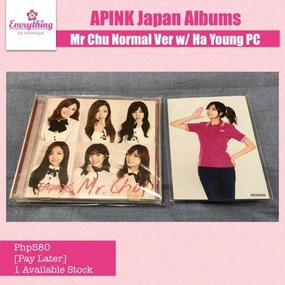KPOP APINK Japan Albums (Mr. Chu and Summer Time), Hobbies & Toys, Memorabilia & Collectibles, K ...