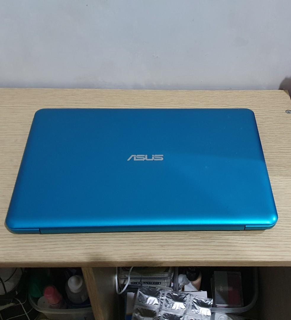 Laptop Asus E202S Metallic Blue, Elektronik, Komputer, Laptop di Carousell