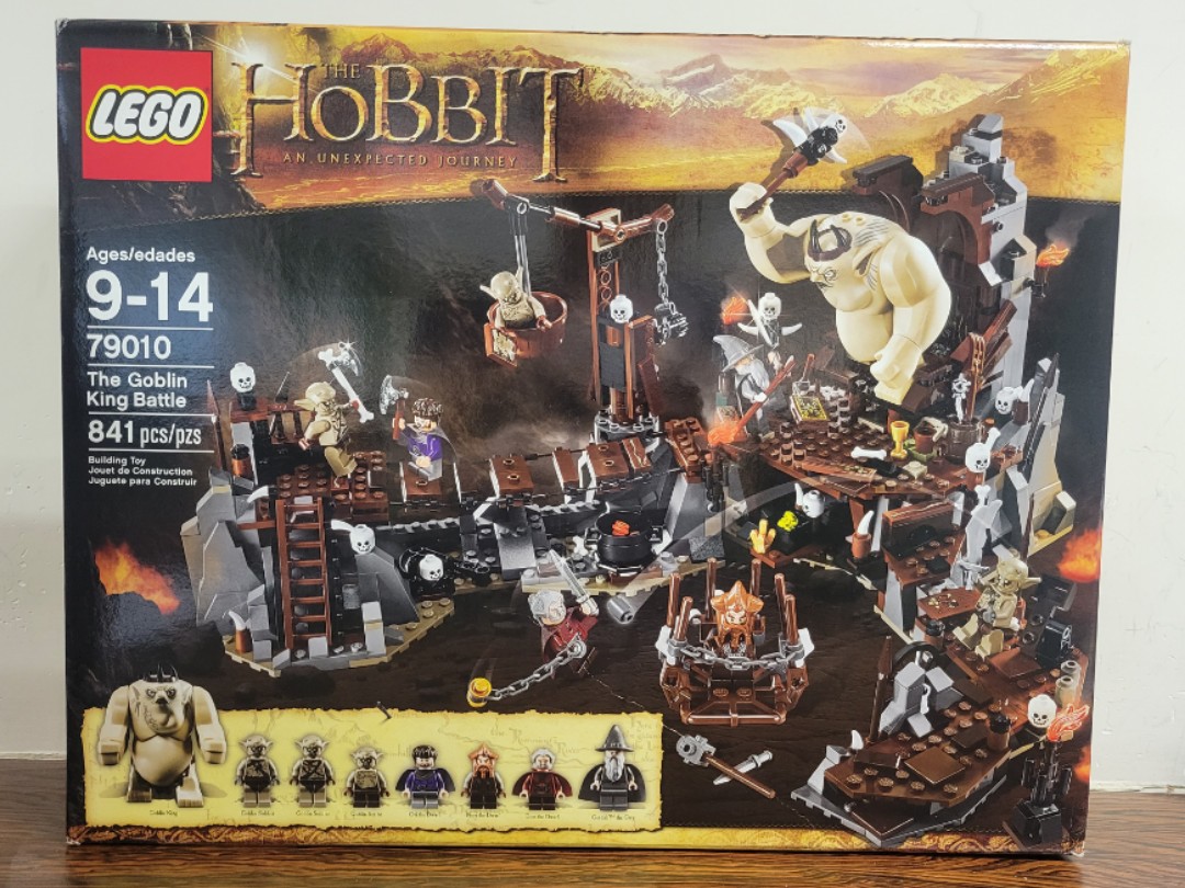 Lego 79010 Hobbit The Goblin King Battle 全新未開盒, 興趣及遊戲, 玩具 & 遊戲類 - Carousell