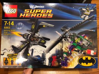 Brand new Lego Batman super heroes set 6863 batwing battle over Gotham ...