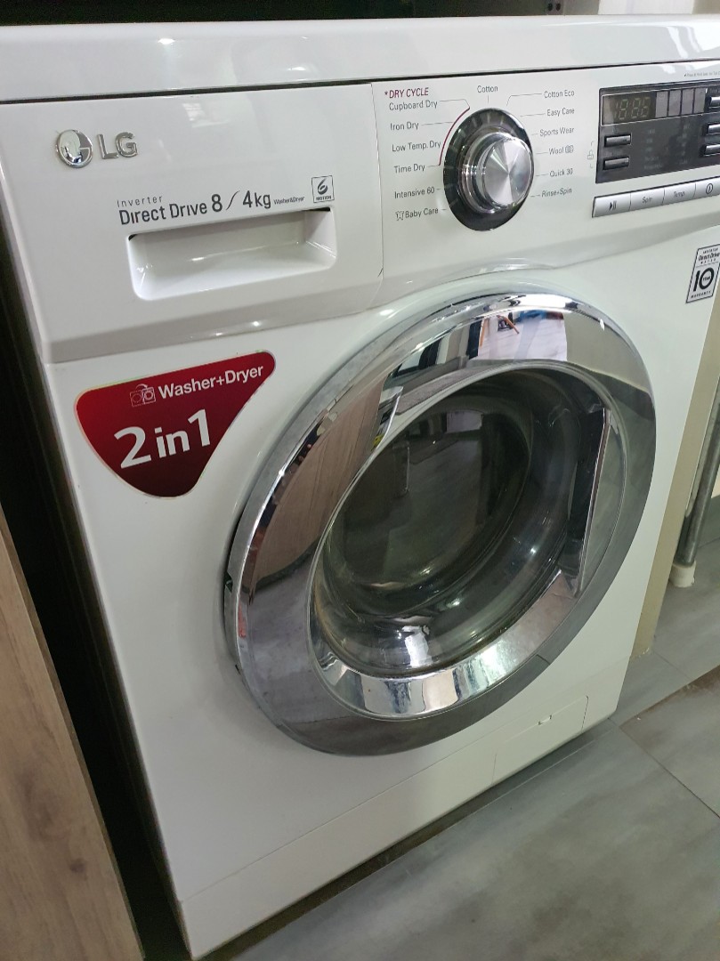LG Washing Machine (Front load), TV & Home Appliances, Washing Machines ...