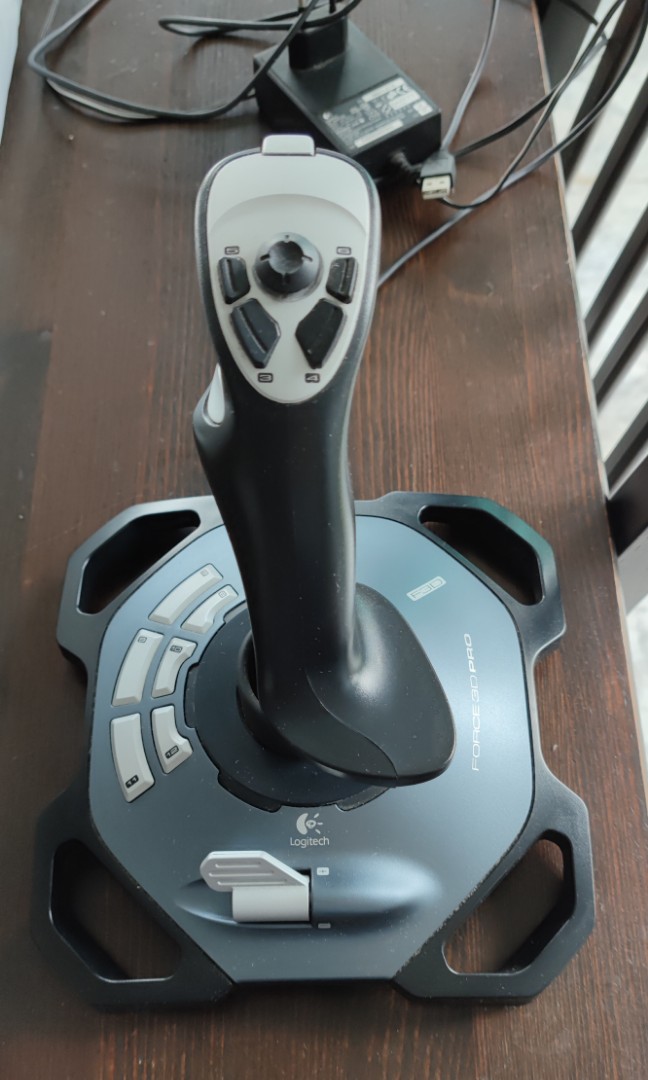 Logitech force 3D pro, Video Gaming, Gaming Accessories, Controllers on ...