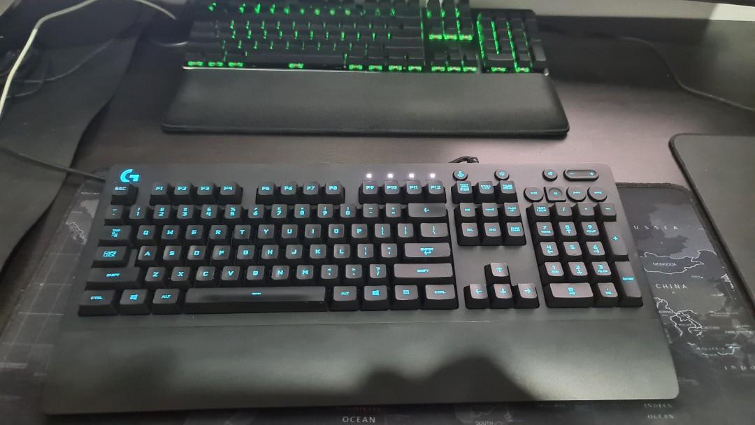 Logitech G Membrane Keyboard Computers Tech Parts Accessories Computer Keyboard On