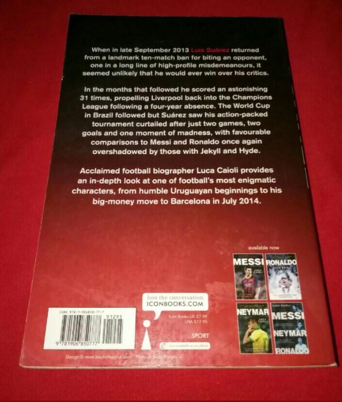 Luis Suarez Book, Hobbies & Toys, Books & Magazines, Fiction & Non ...