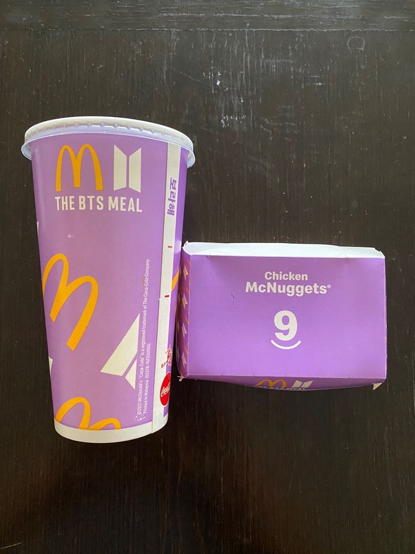 McD X BTS for free, Hobbies & Toys, Memorabilia & Collectibles, K-Wave on Carousell