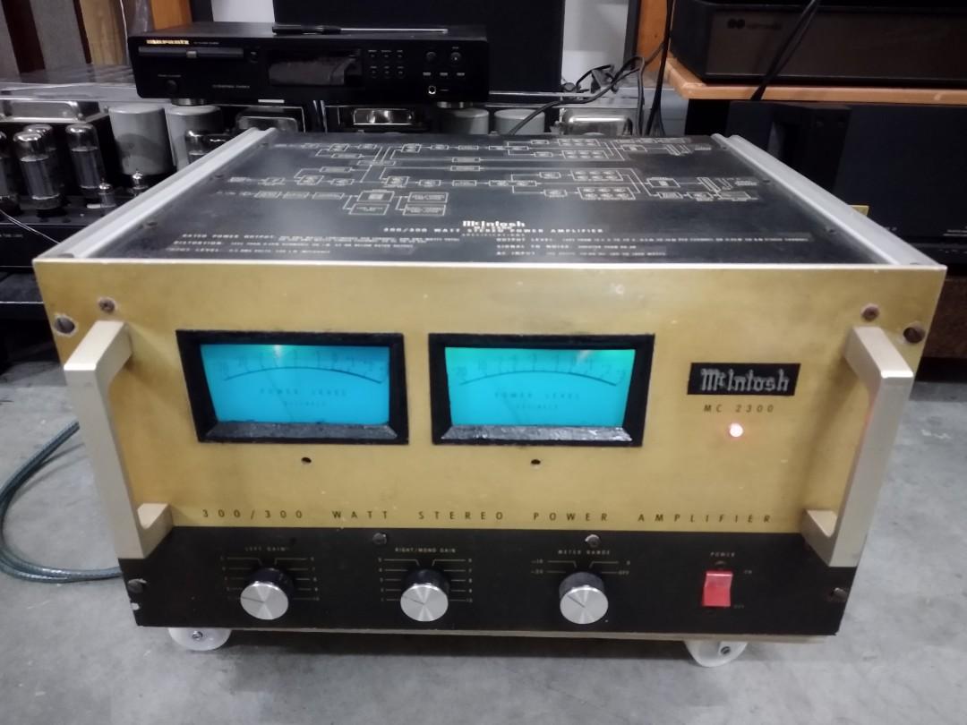 McIntosh MC2300 Power Amplifier (local agent set), Audio, Soundbars ...