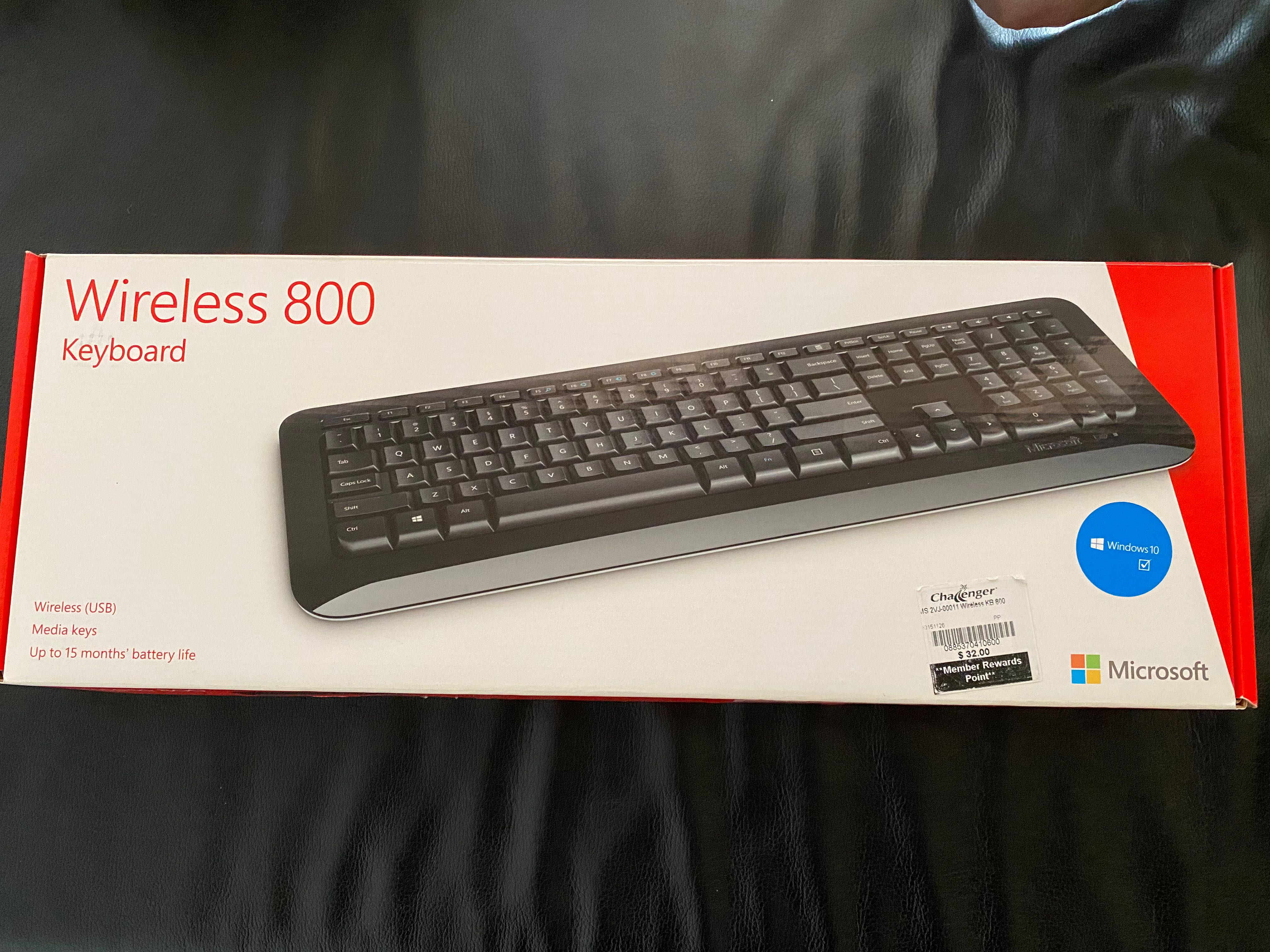 Microsoft Wireless 800 Keyboard, Computers & Tech, Parts & Accessories ...