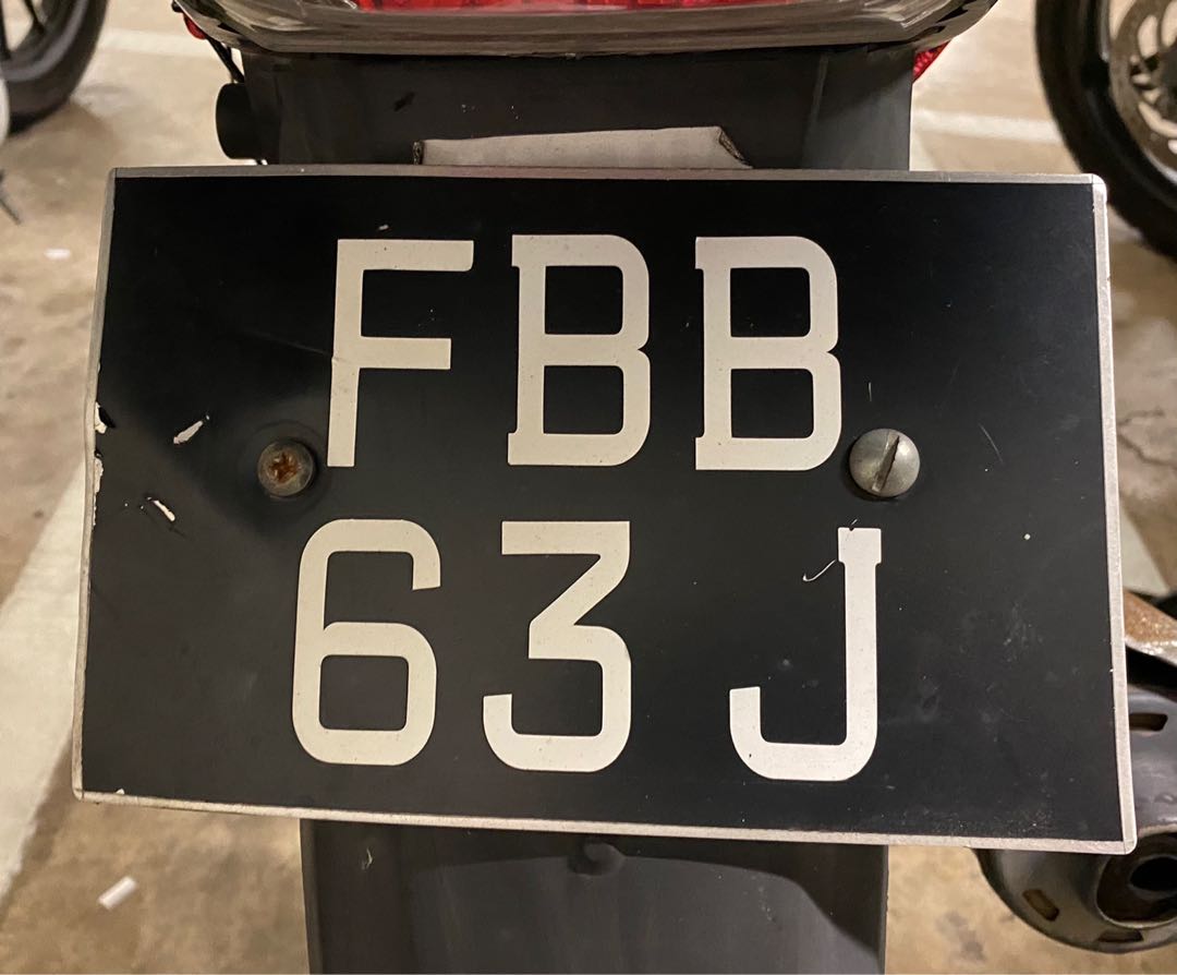 Motorcycle plate number, Motorcycles, Motorcycle Accessories on Carousell
