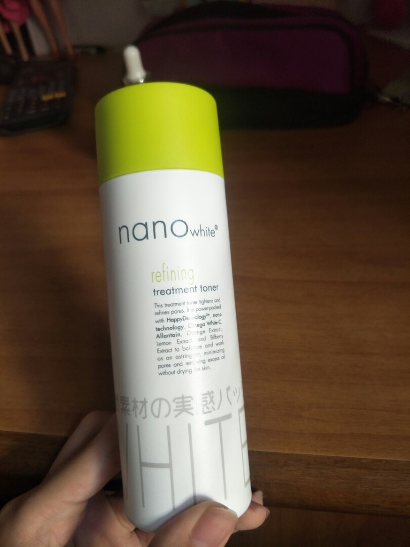 Nano white refining toner, Beauty & Personal Care, Face, Face Care on ...