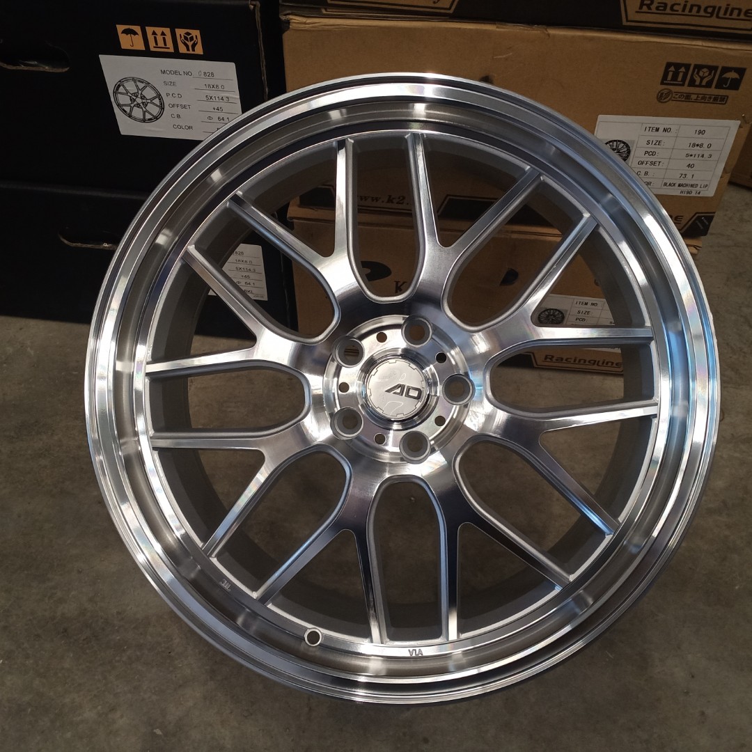 New sport rim 20 inch ad wheel alphard estima x50 camry, Auto ...