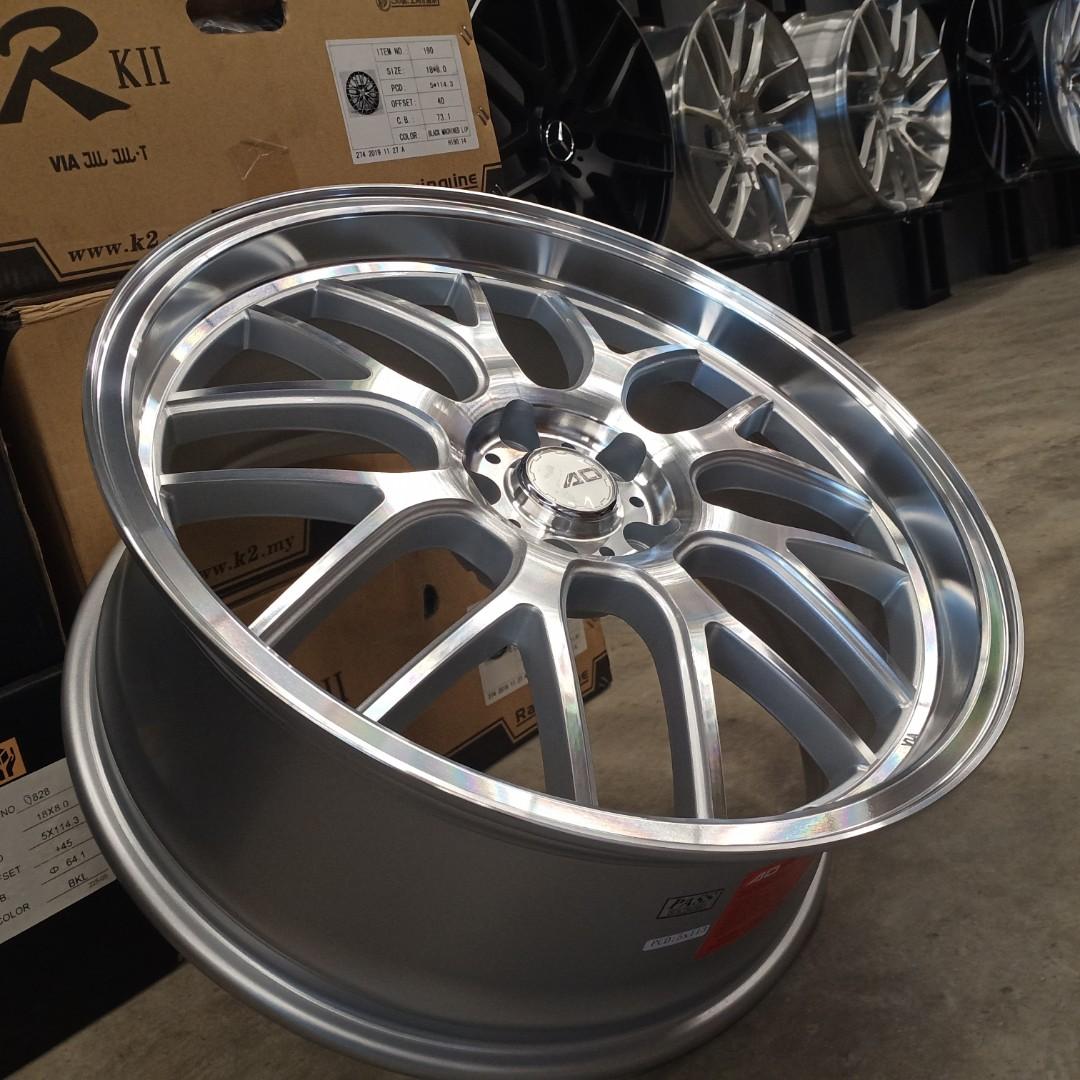 New sport rim 20 inch ad wheel alphard estima x50 camry, Auto ...