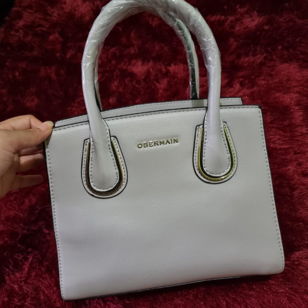 Obermain Judy Top Handle, Fesyen Wanita, Tas & Dompet di Carousell