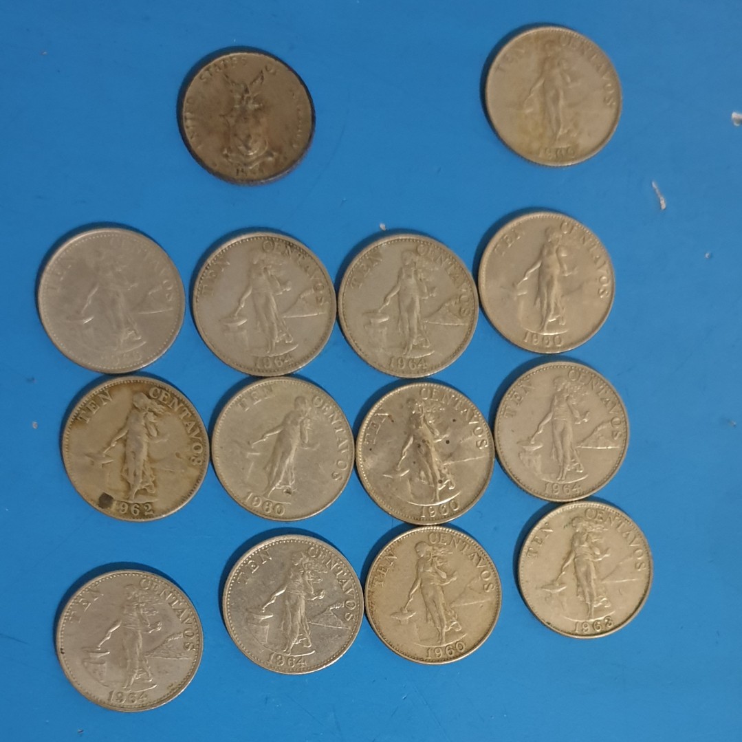 Old Ten Centavo coins, Hobbies & Toys, Memorabilia & Collectibles ...