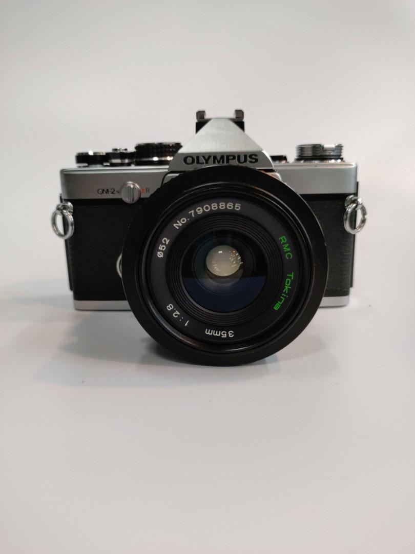 Olympus OM-2m with 35mm f2.8, Photography, Cameras on Carousell