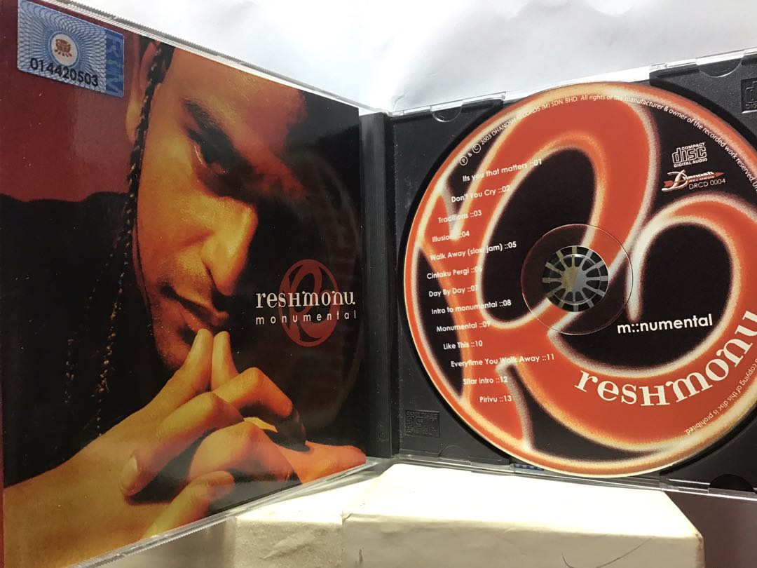 ORIGINAL 2003 PRESS Reshmonu - Monumental OOP CD Anubis Malaysian ...