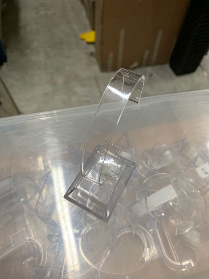 Plastic watch stand, Men's Fashion, Watches & Accessories, Accessory ...