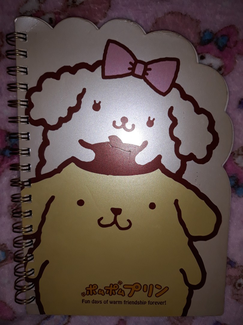 Pompompurin Notebook Sanrio, Hobbies & Toys, Stationary & Craft ...