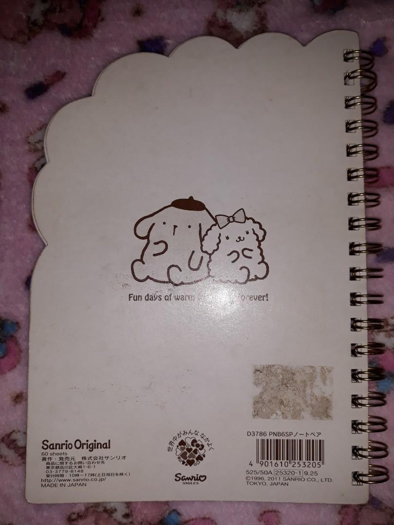 Pompompurin Notebook Sanrio, Hobbies & Toys, Stationary & Craft ...