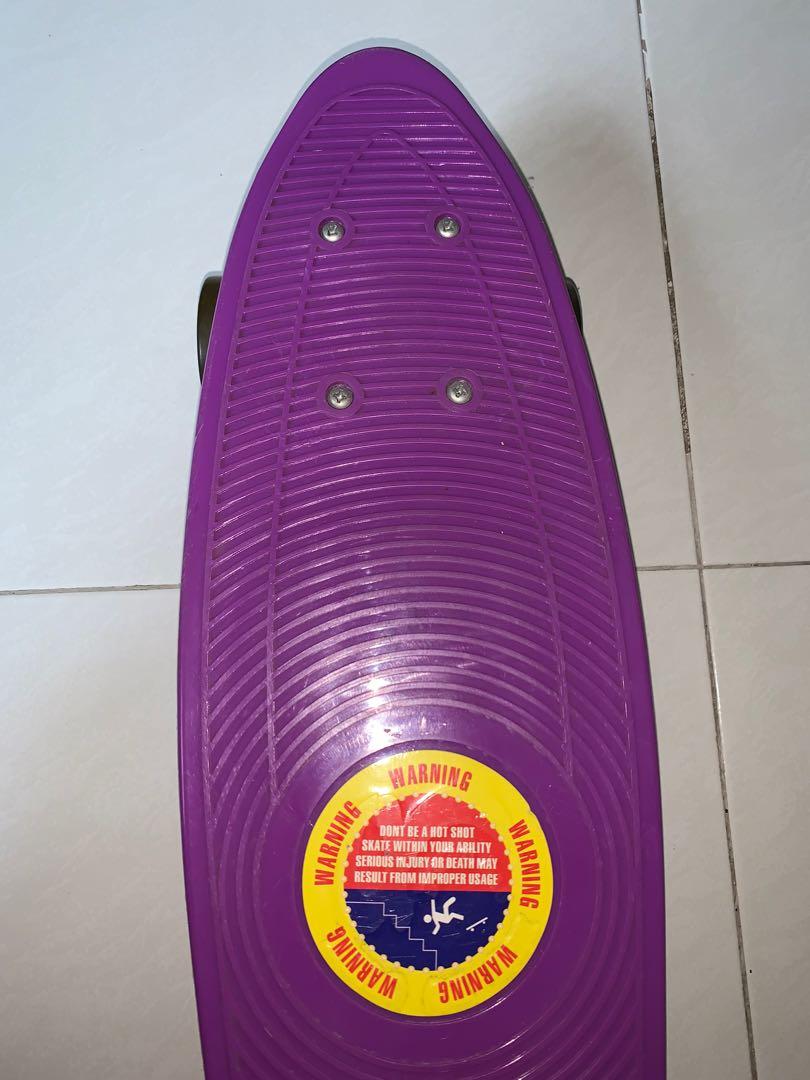 Purple Penny Board, Sports Equipment, Sports & Games, Skates ...