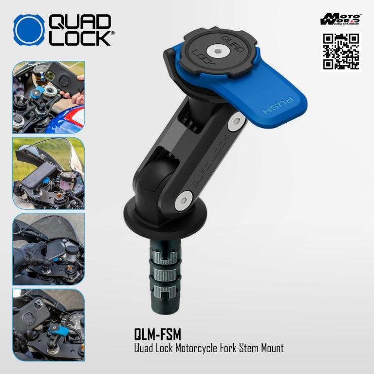 Quad Lock Phone Mount Holder for Motorcycle and Bicycle, Motorcycles ...