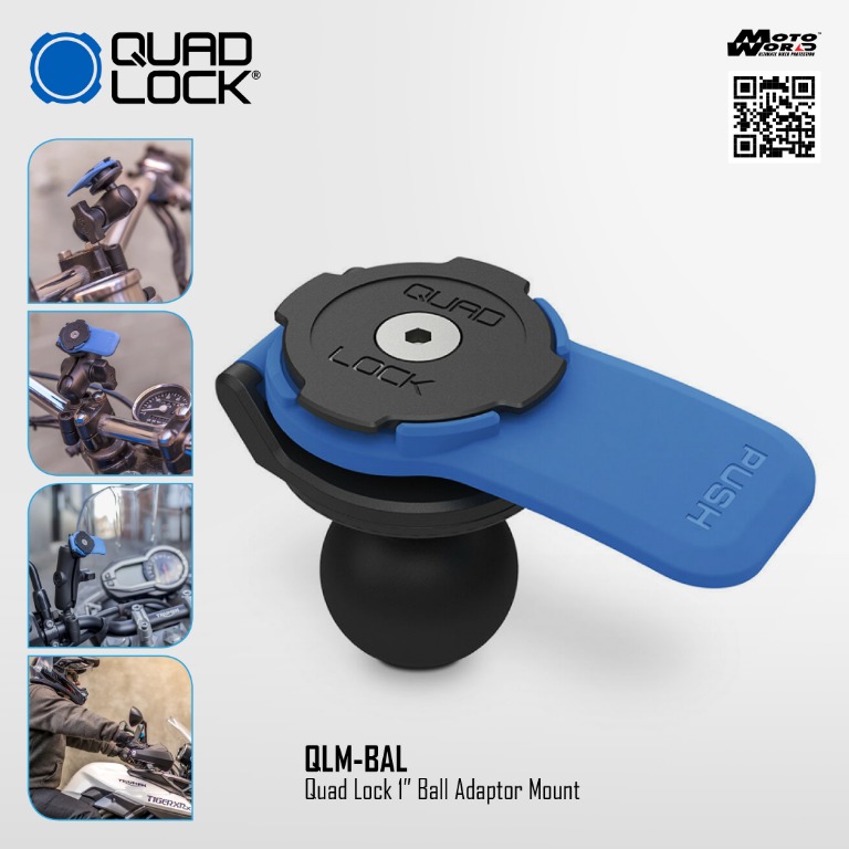 Quad Lock Phone Mount Holder for Motorcycle and Bicycle, Motorcycles ...