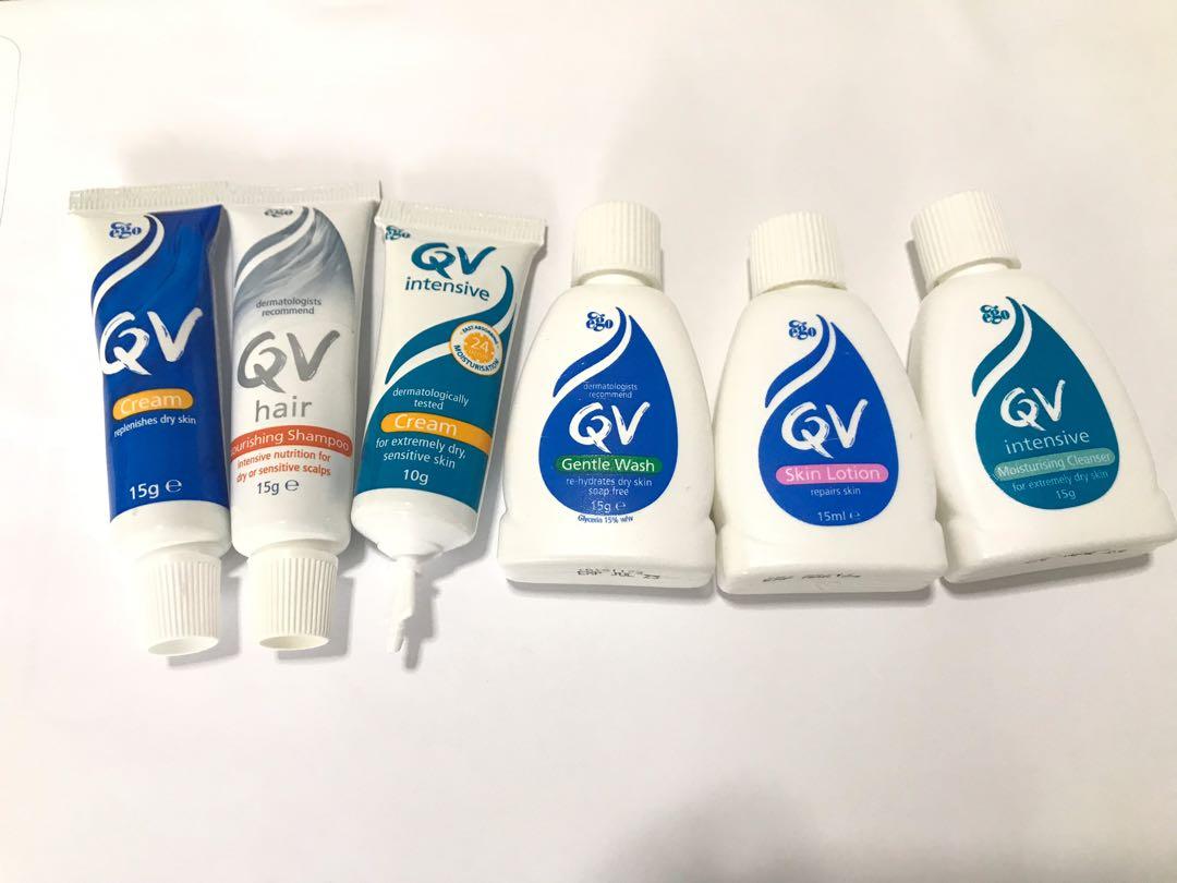QV Travel Pack kit [Sample size of each QV product], Beauty & Personal ...