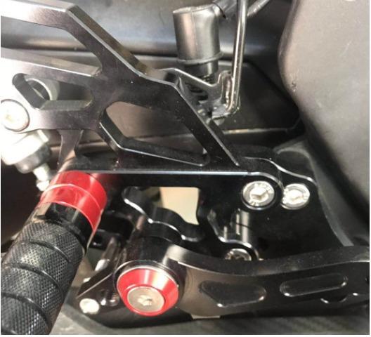 R15 V3 Racing Footrest, Motorcycles, Motorcycle Accessories on Carousell