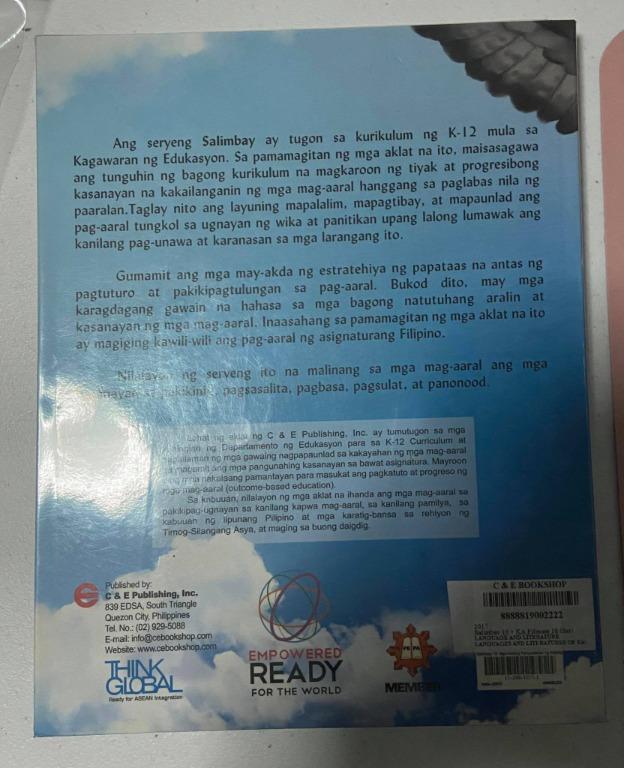 Salimbay Mga Akdang Pampanitikan ng Asya, Hobbies & Toys, Books ...