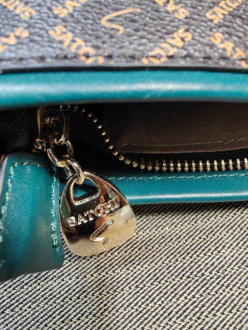 (Authentic Satchi) Large Genuine Leather Shoulder Tote Bag, Women's ...