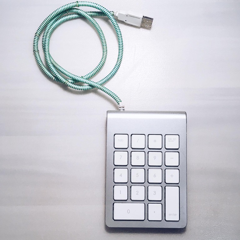 SATECHI Aluminum Wired USB Number / Numeric Keypad (Windows and Mac ...