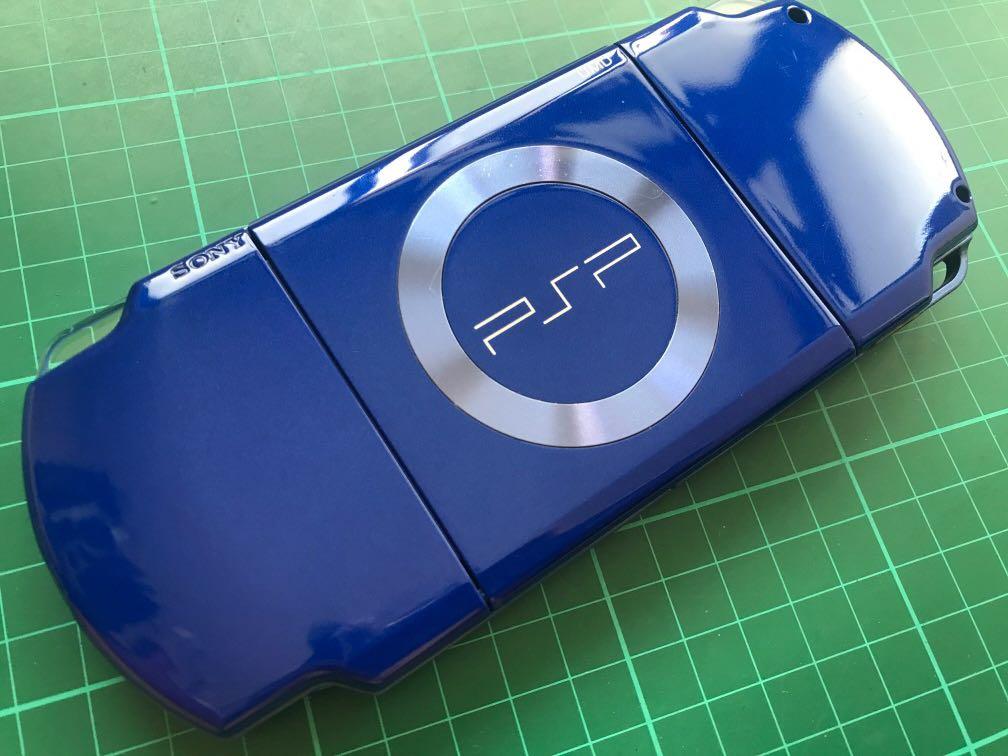 Sony Psp 2000 Slim Blue, Video Gaming, Video Game Consoles, PlayStation ...